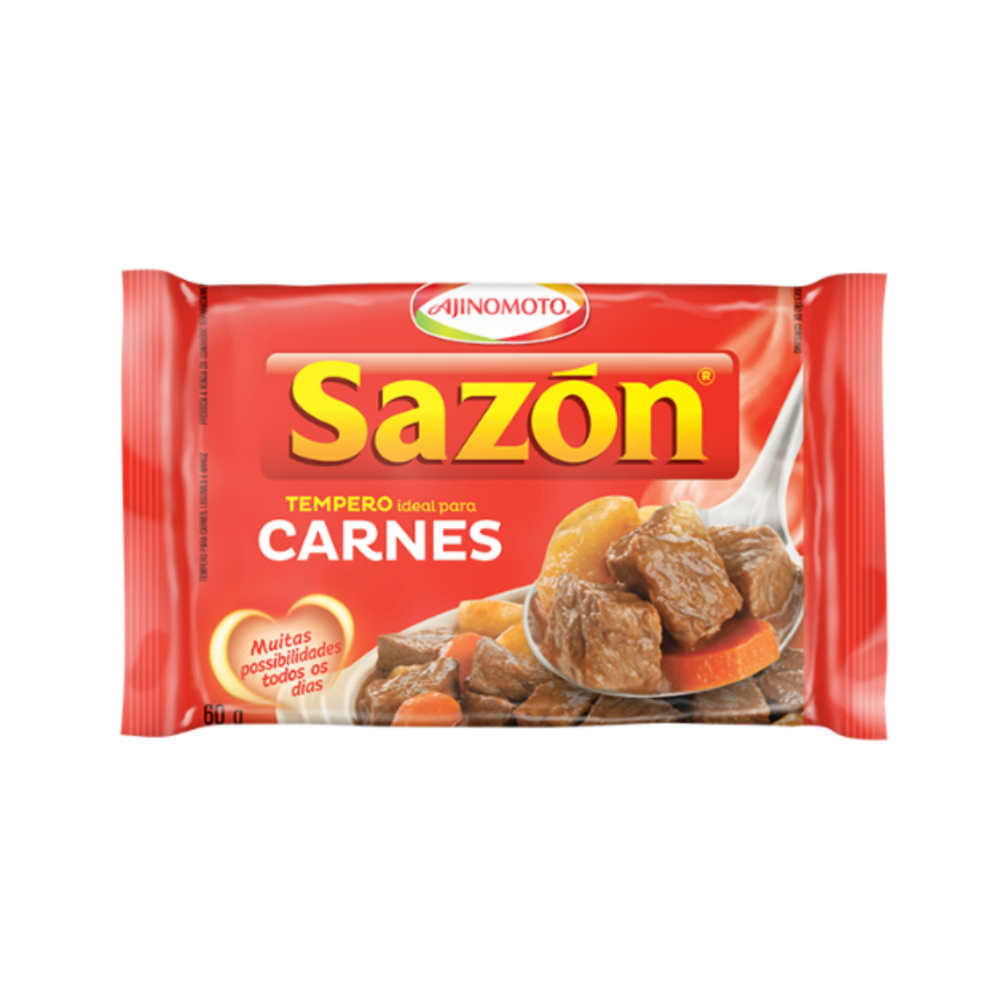 Tempero para Carne SAZON - 60g — Super Brasil